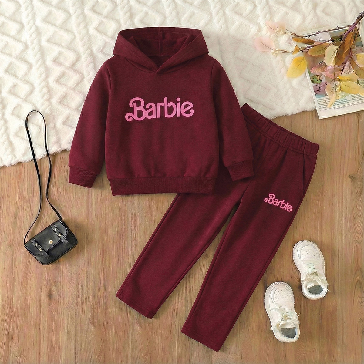 Barbie Maroon Tracksuit - Cubsy
